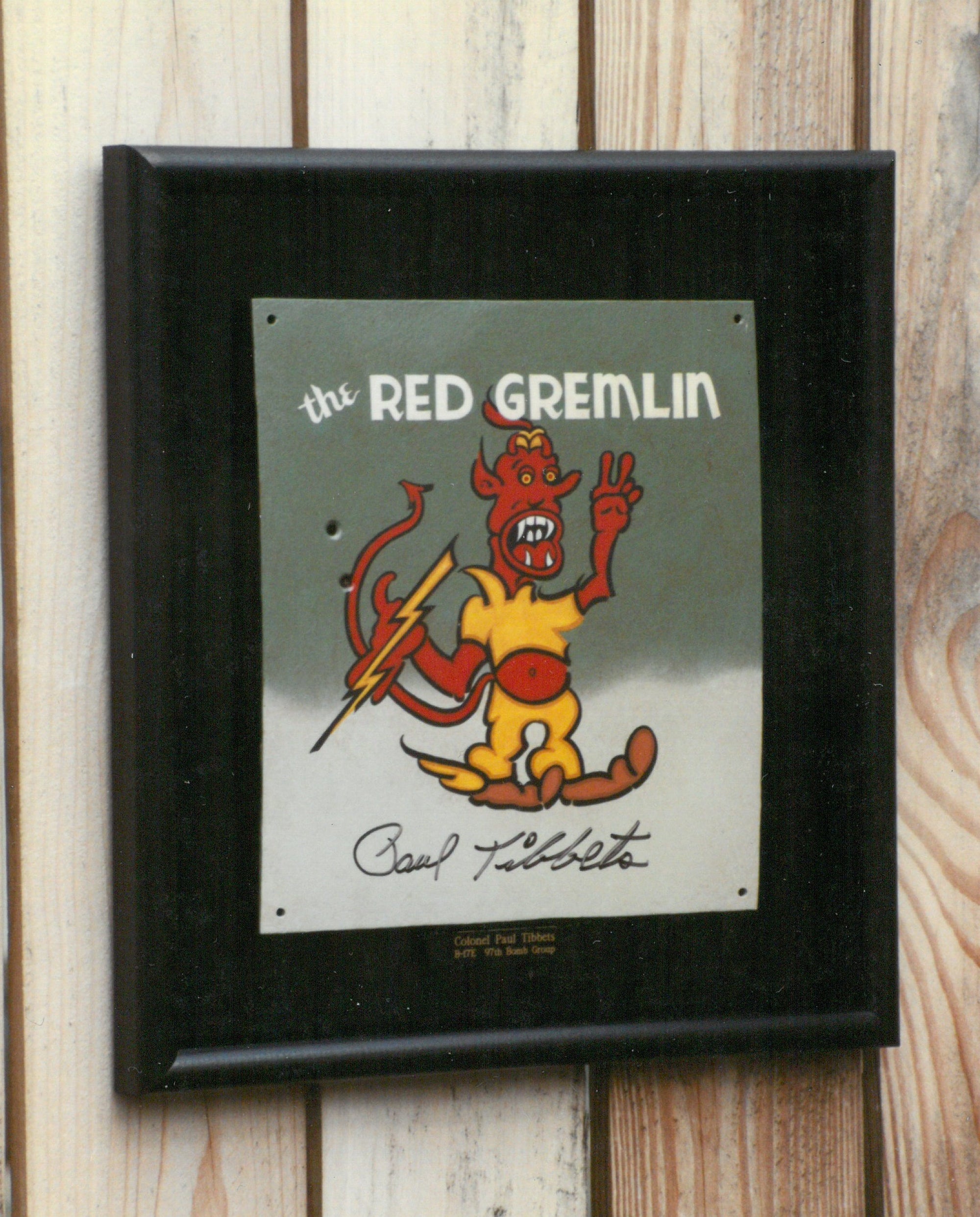 Paul Tibbets / RED GREMLIN - Warbird Aviation Art